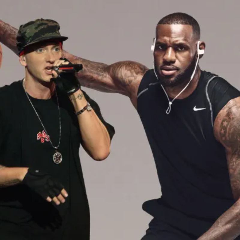LeBron James Showcases His Bumping Rap Skills to Eminem’s ‘Till I ...
