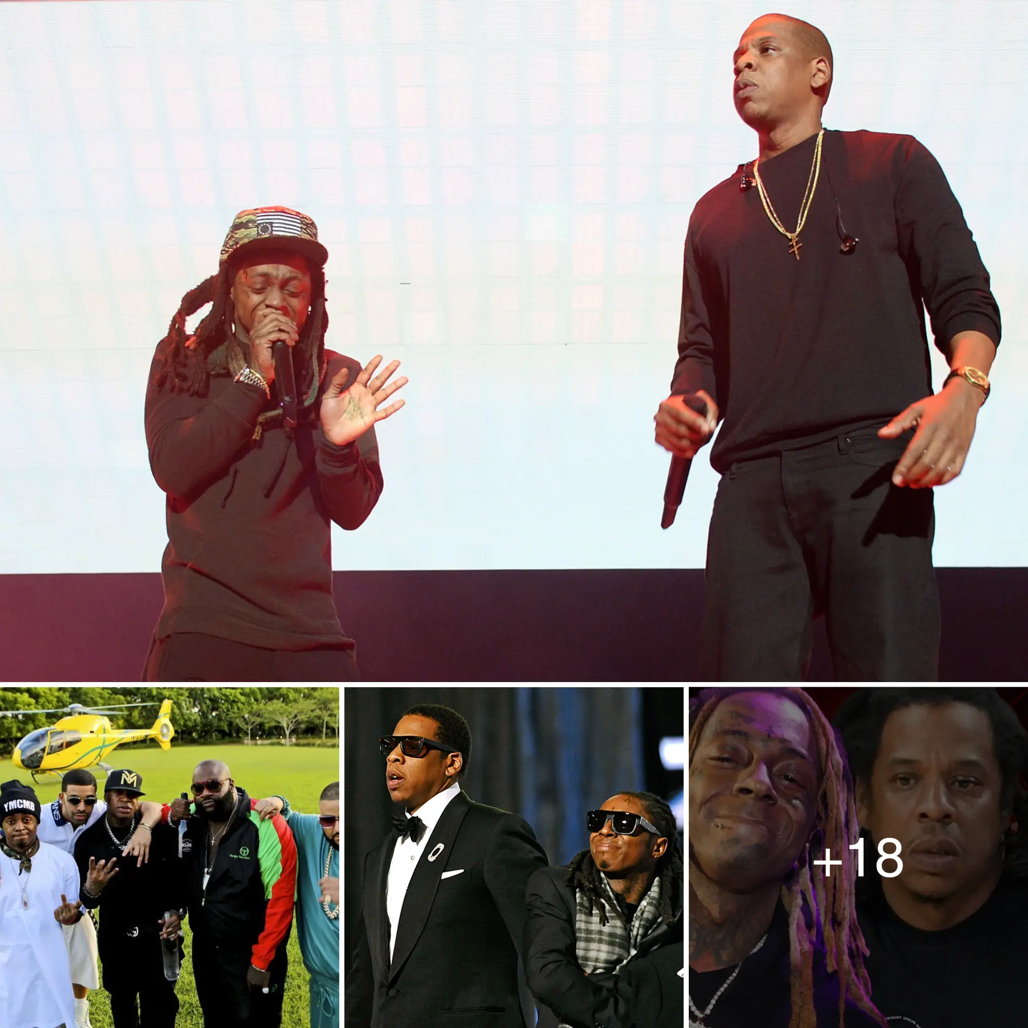 Lil Wayne thanks Jay-Z for always being by his side and supporting him ...