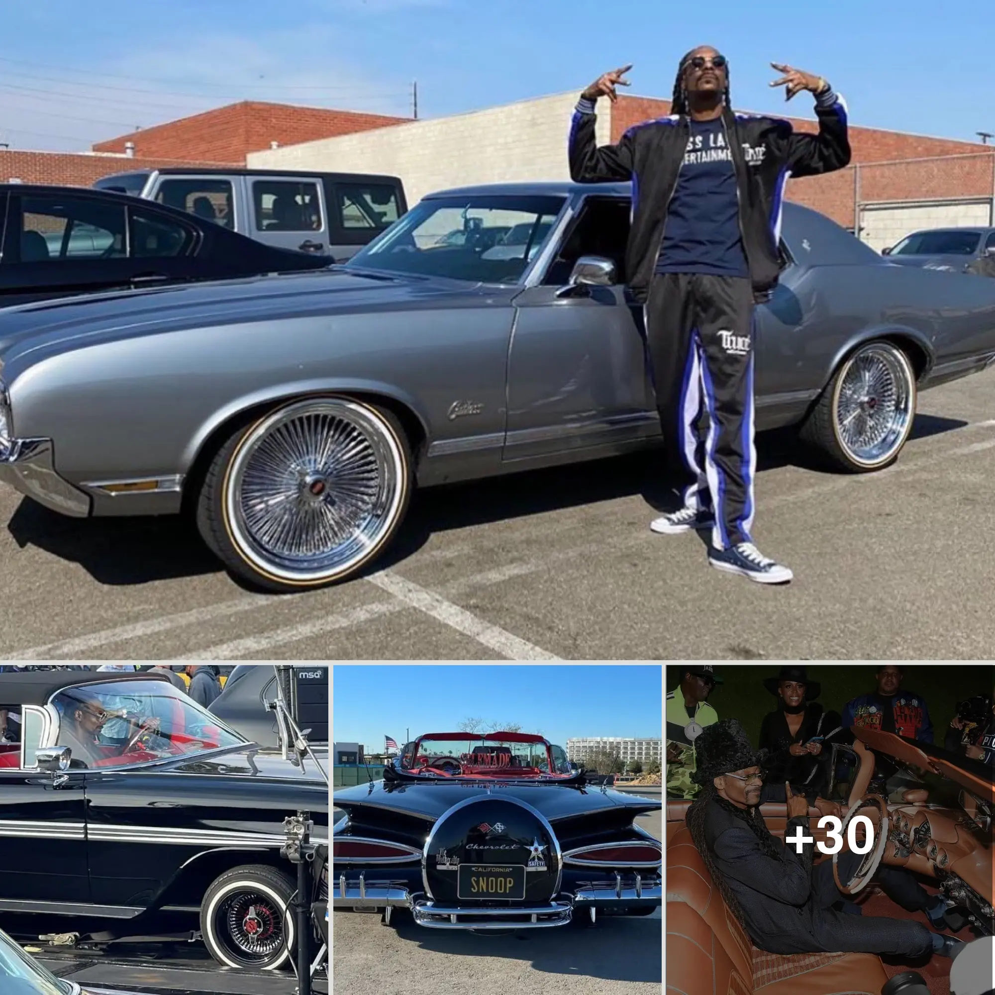 Snoop Dogg appeared cool driving classic supercar on NY street - Best Super Car